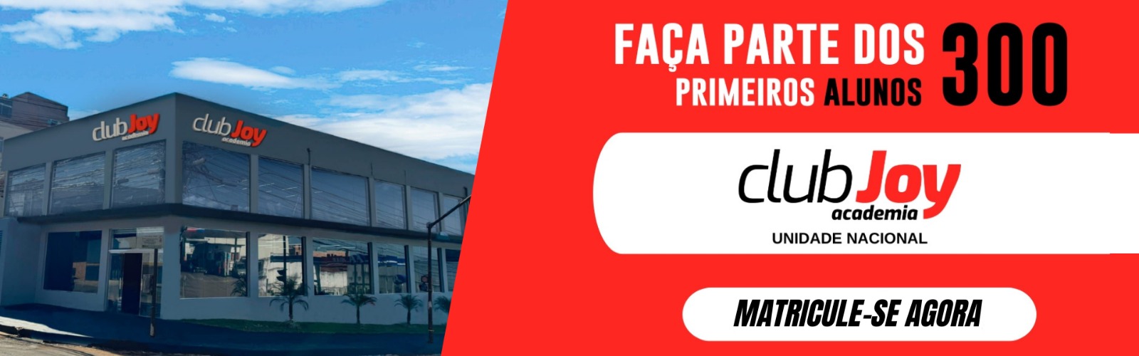 Club Joy Academia | Venha treinar conosco!